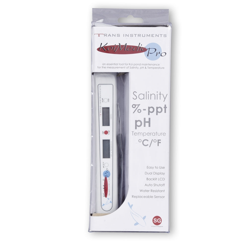 Koi Medic Pro 3-in-1 pH, Salinity, Thermometer - Dorry Pets
